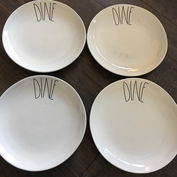 Accessories | New 4 Ceramic 11 Plates Dine | Poshmark